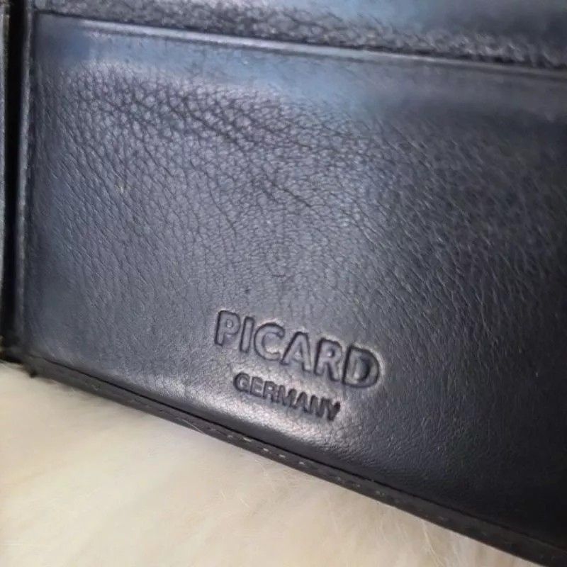DOMPET KULIT ASLI PICARD GERMANY ORIGINAL, Fesyen Pria, Tas & Dompet ...