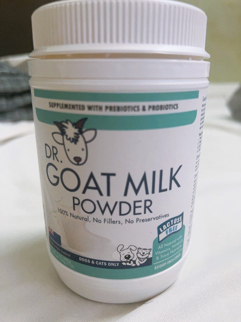 Dr Goat Milk Powder 200g, Pet Supplies, Pet Food on Carousell