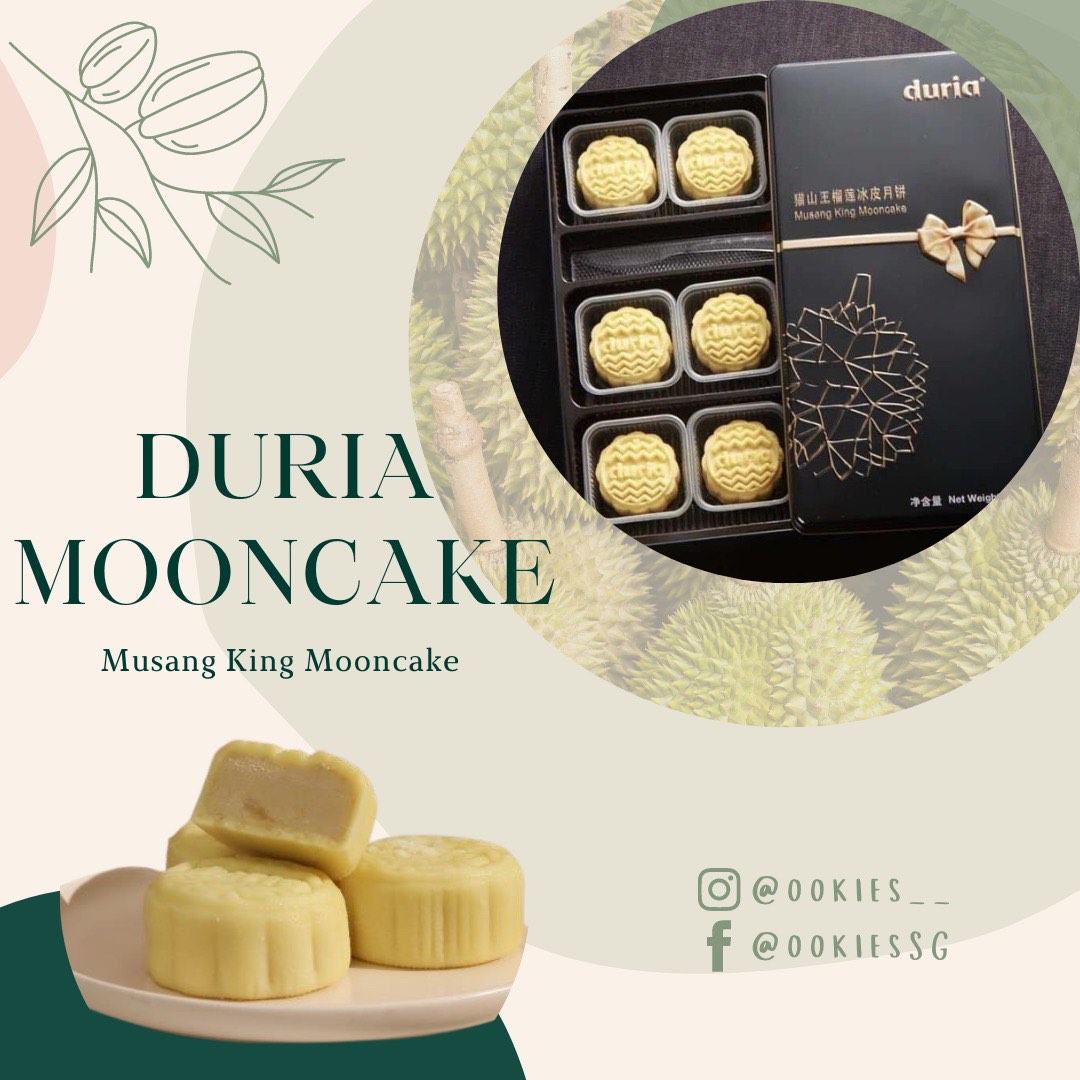 Duria Musang King Snowy mooncake, Food & Drinks, Packaged & Instant ...