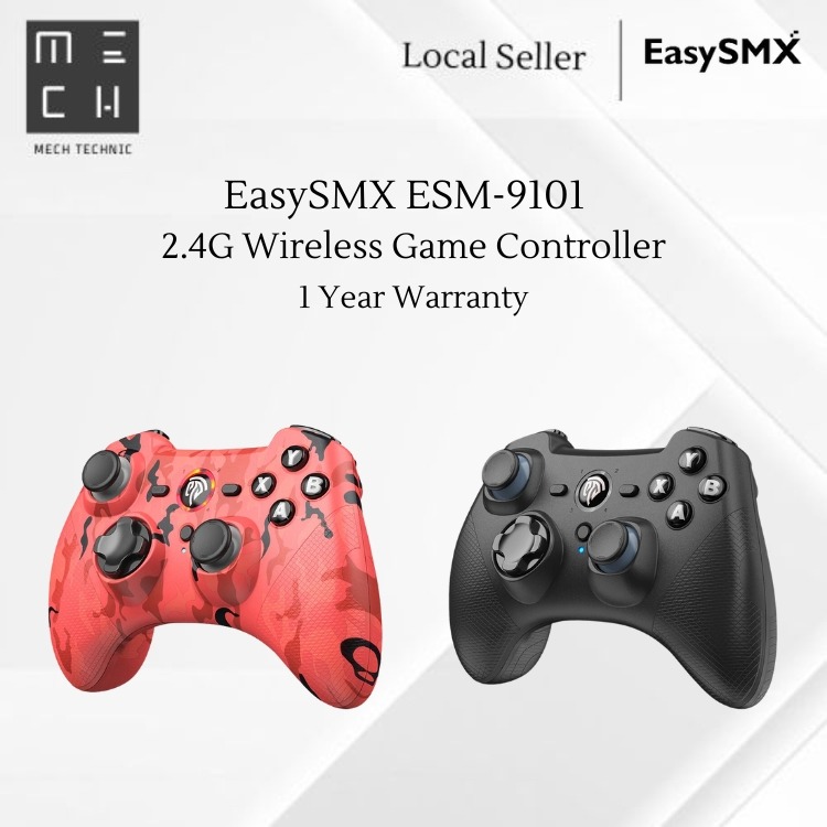 EasySMX ESM-9101 Wireless Game Controller Gamepad With Dual-Vibration ...