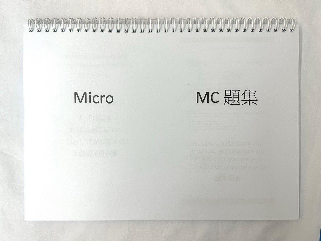 econ micro MC past paper, 興趣及遊戲, 書本 & 文具, 教科書 - Carousell