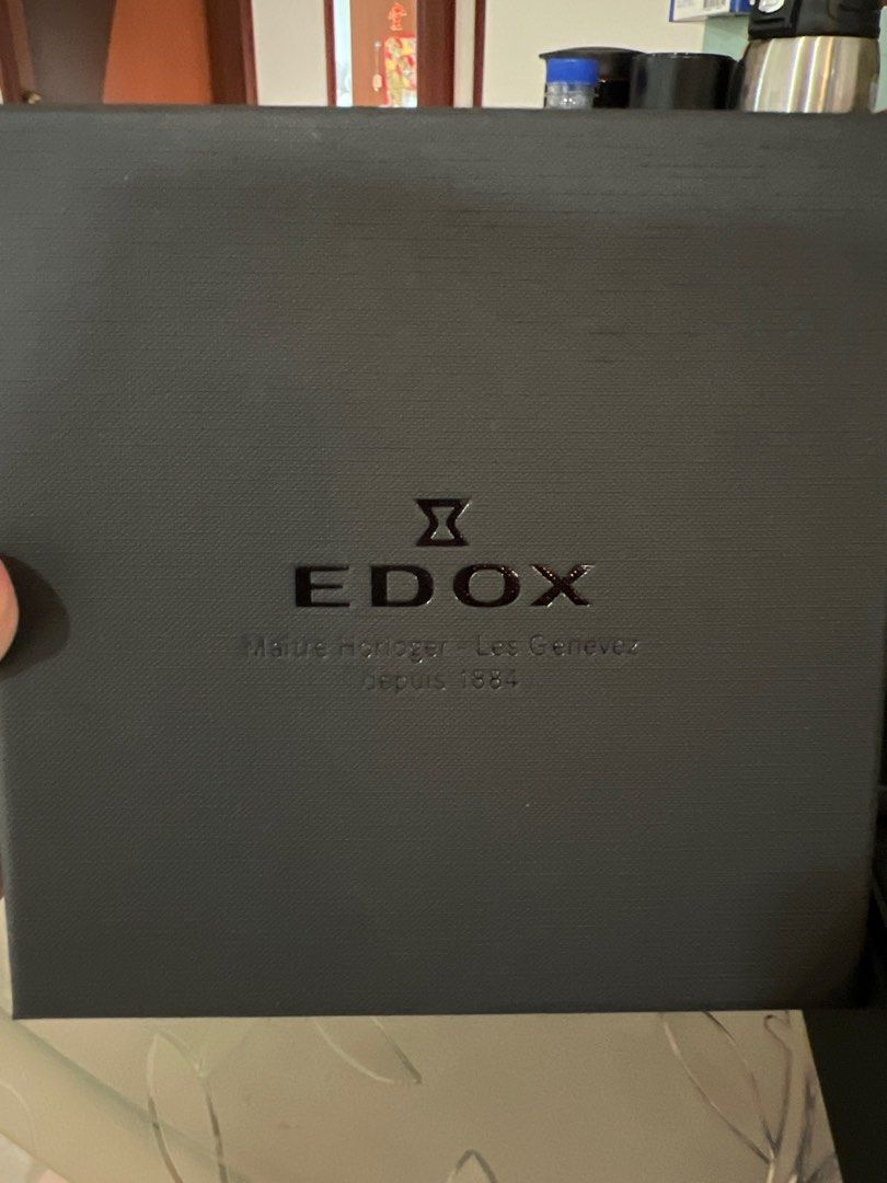 Edox Rose gold watch, Luxury, Watches on Carousell