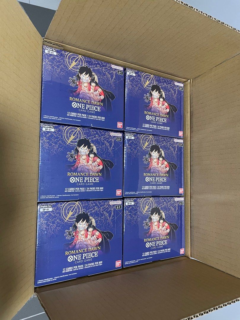 [ENG] One Piece TCG OP-01 Booster Box, Hobbies & Toys, Toys & Games on ...