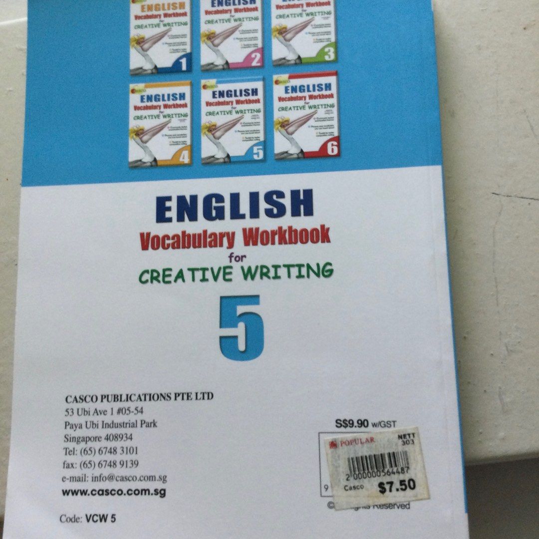 English vocabulary workbook, Hobbies & Toys, Books & Magazines ...