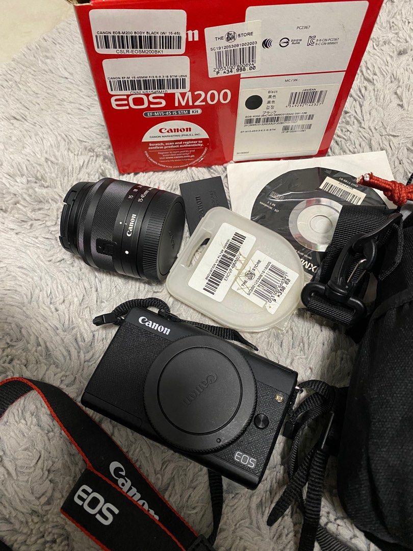 EOS M200, Photography, Cameras on Carousell