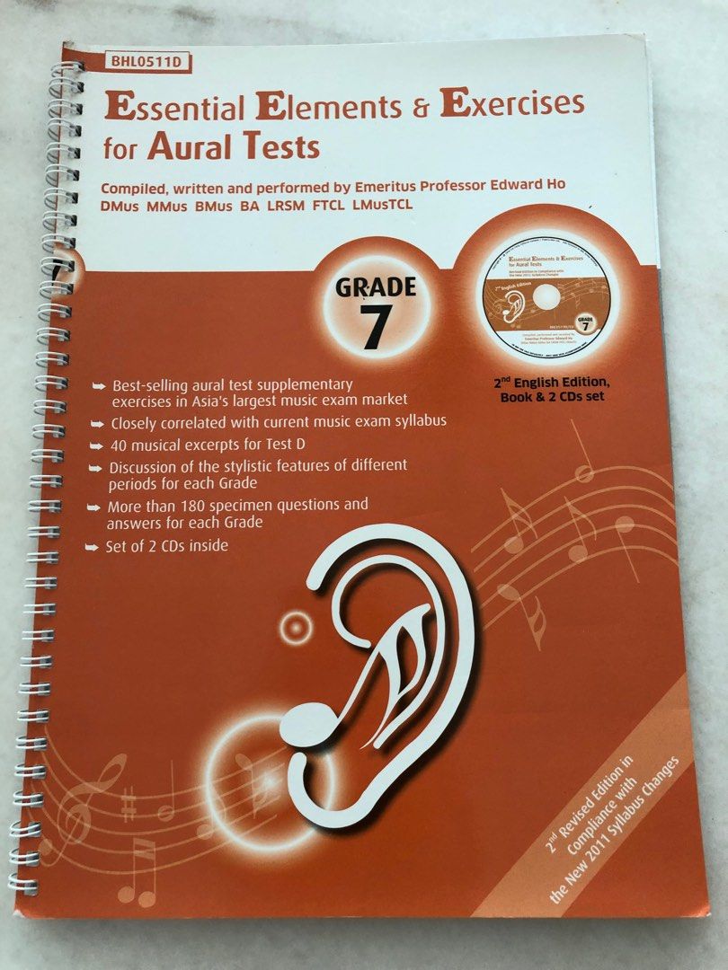 Essential elements & exercises for Aural Tests Grade 7, Hobbies & Toys ...