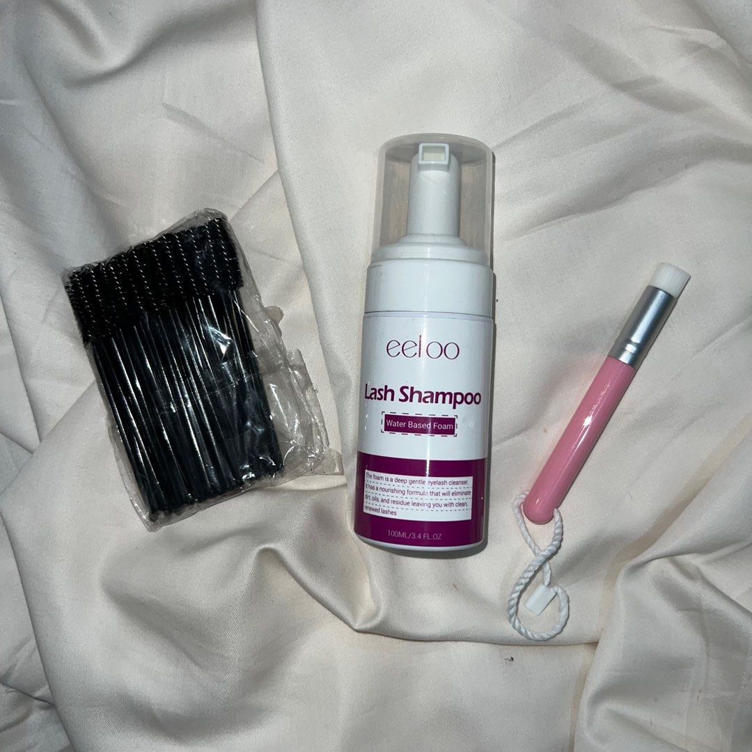 Eyelash Shampoo Set on Carousell