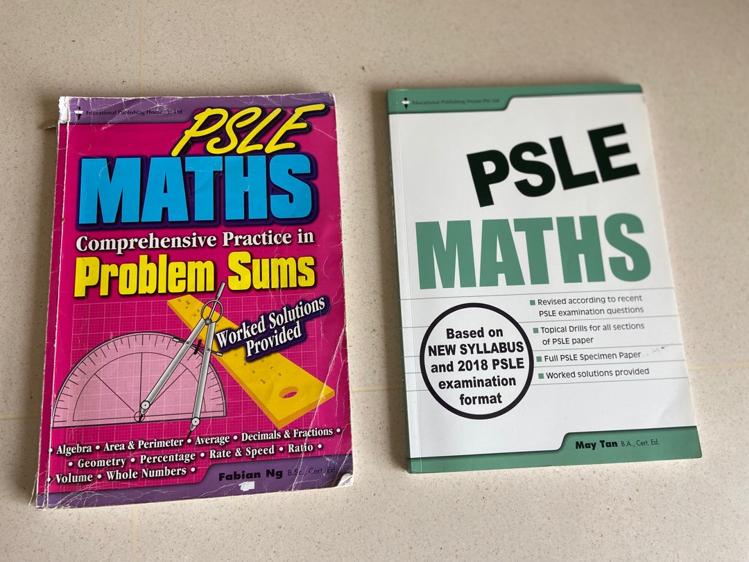 Fabian Ng Math Assessment book and PSLE math Assessment book, Hobbies ...