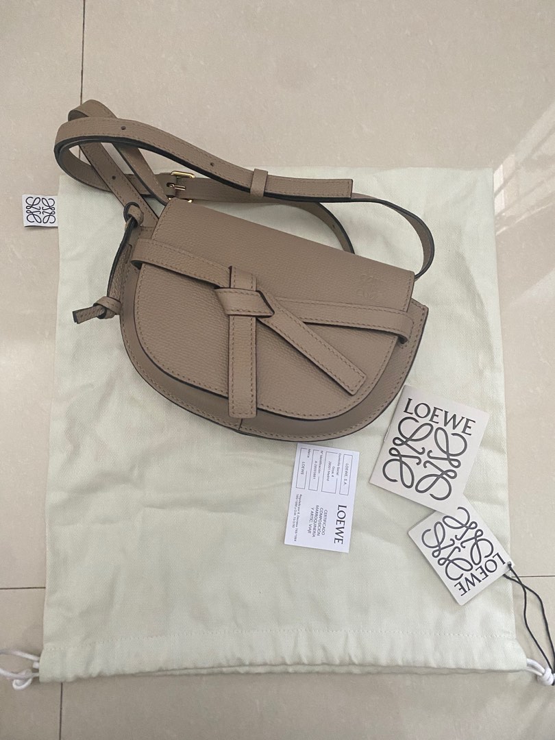LOEWE Mini Gate - Sand on Carousell