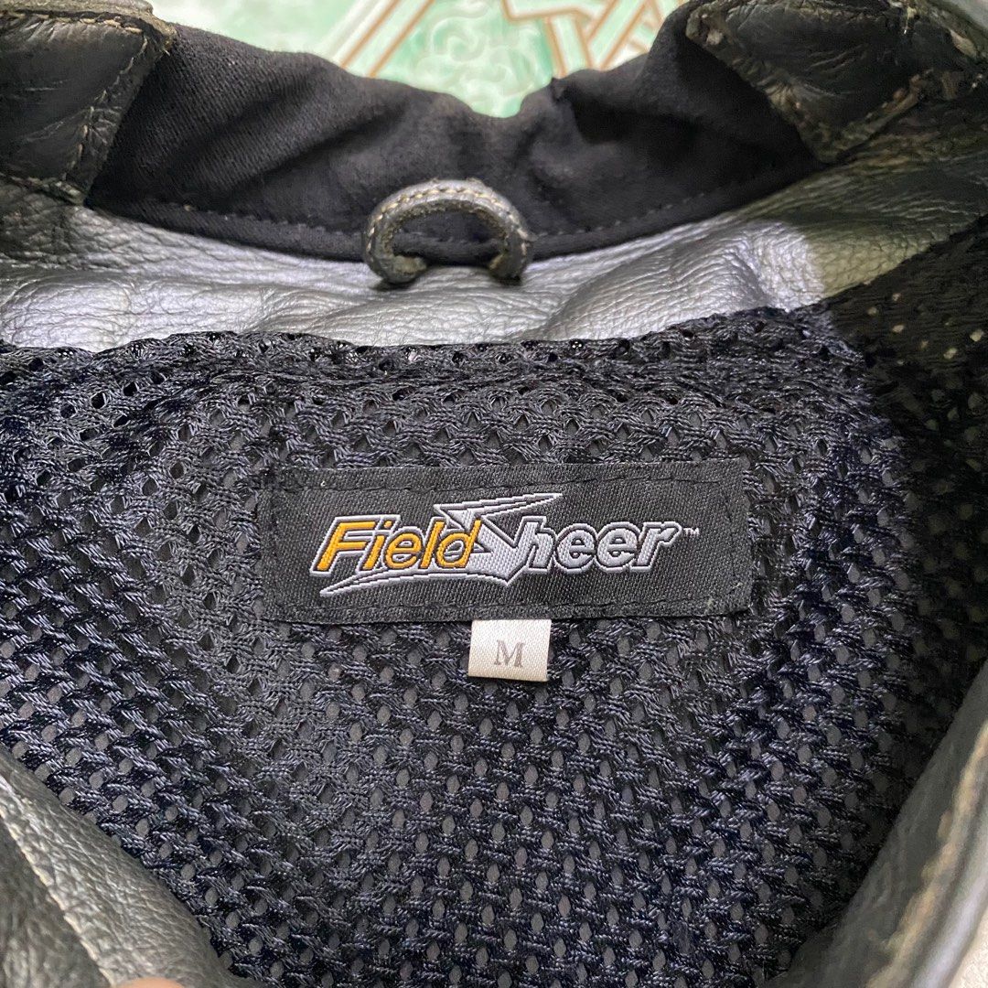 Fieldsheer Leather Motorcycle Jacket, Men's Fashion, Coats, Jackets and ...