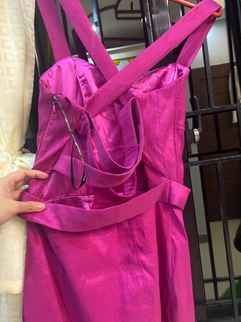 Filipiniana Inner dress Magenta Pink Bodycon Corset Dress Sexy Dress on ...