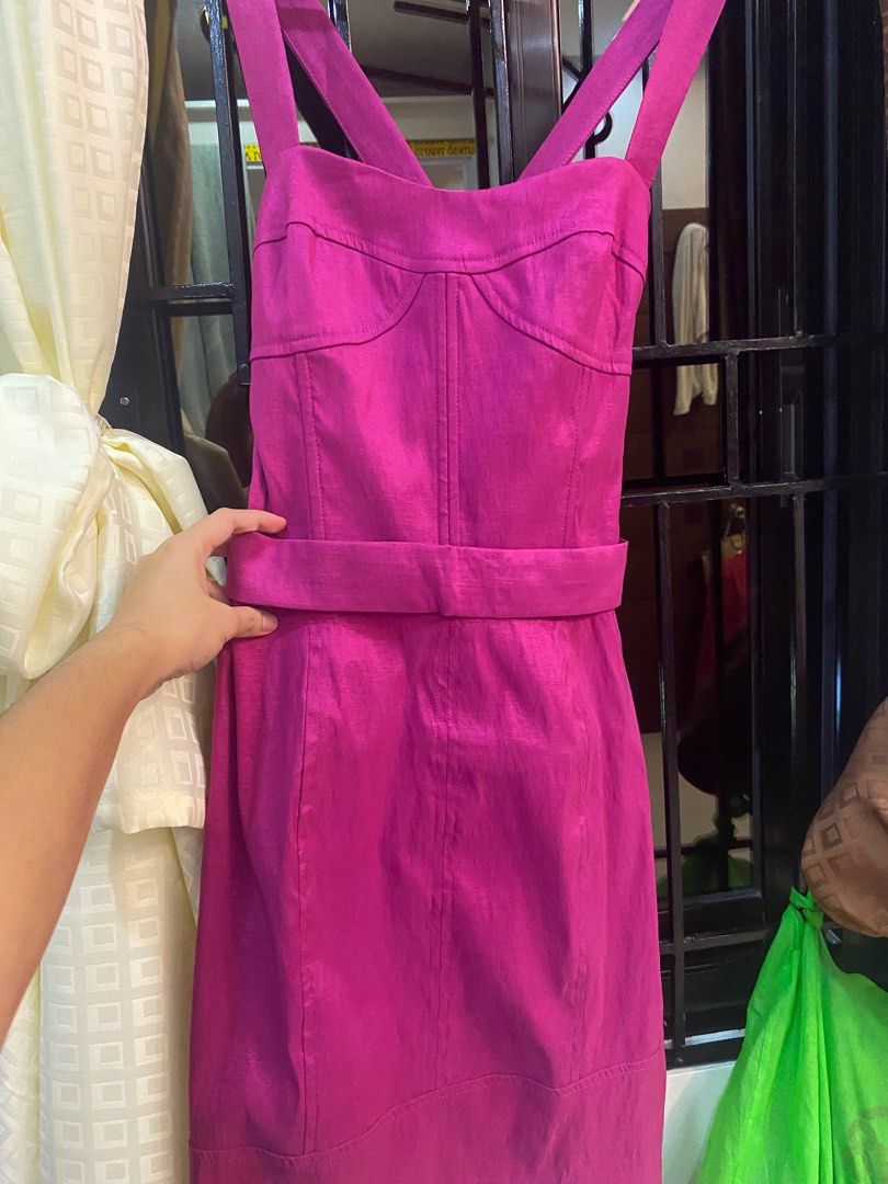 Filipiniana Inner dress Magenta Pink Bodycon Corset Dress Sexy Dress on ...