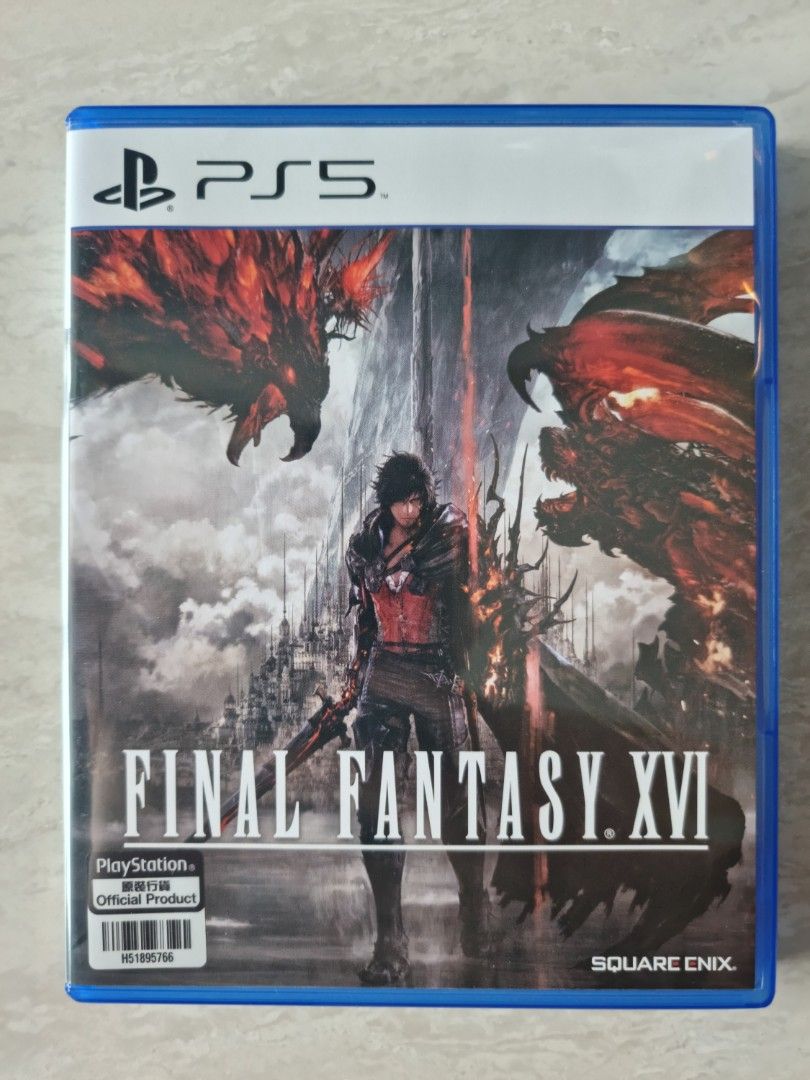 Final Fantasy XVI FF 16 (PS5), Video Gaming, Video Games, PlayStation ...
