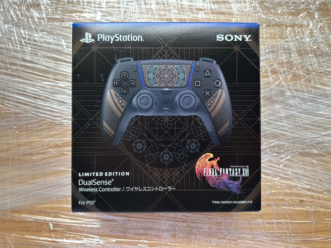 Final Fantasy XVI PS5 Dualsense Limited Edition controller FF16, Video ...