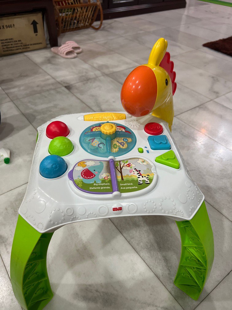 Fisher price animal learning table, Hobbies & Toys, Toys & Games on ...