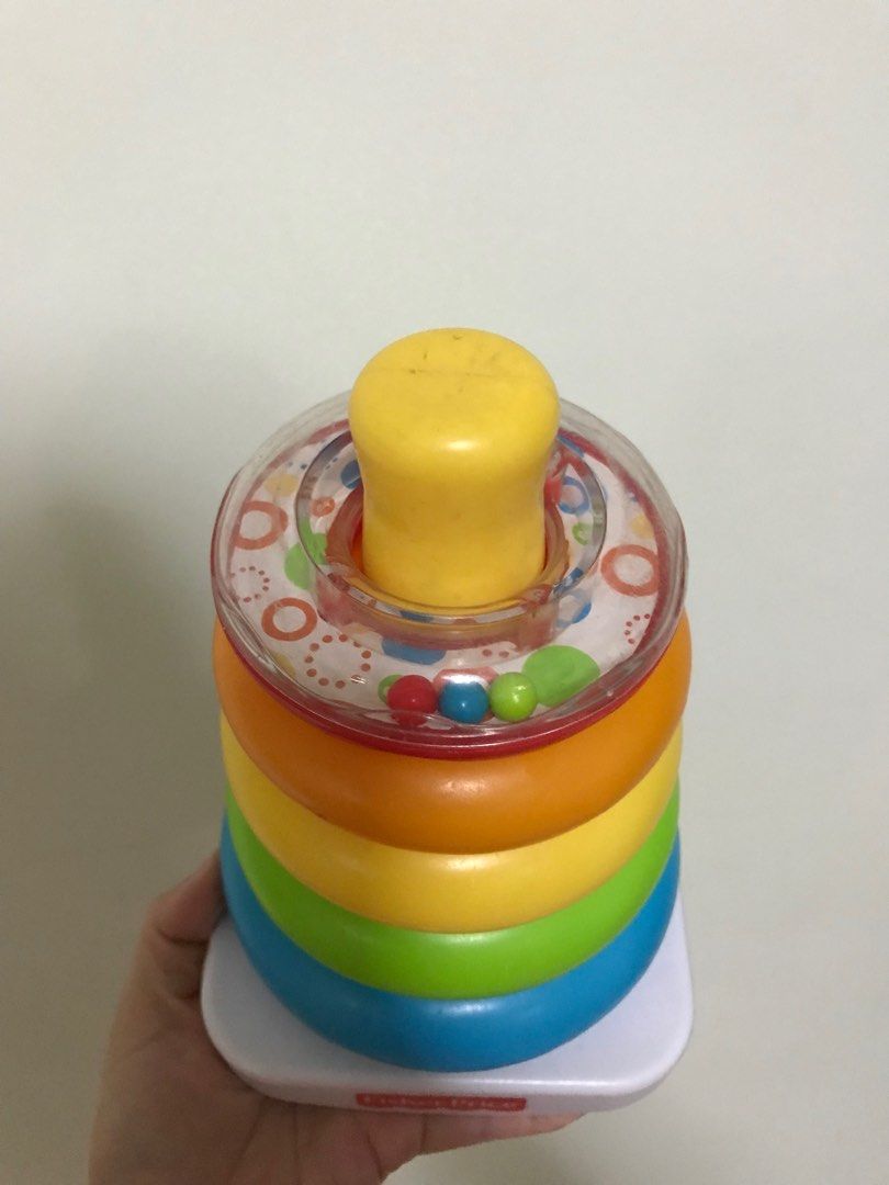 Fisher price rock-a-stack, Babies & Kids, Infant Playtime on Carousell
