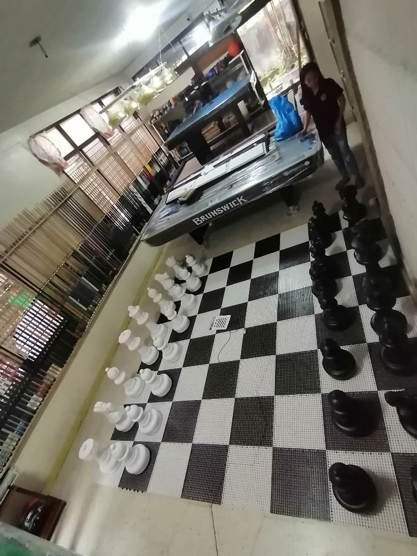 FOR SALE HUMAN-SIZE/GIANT CHESS, Sports Equipment, Other Sports ...