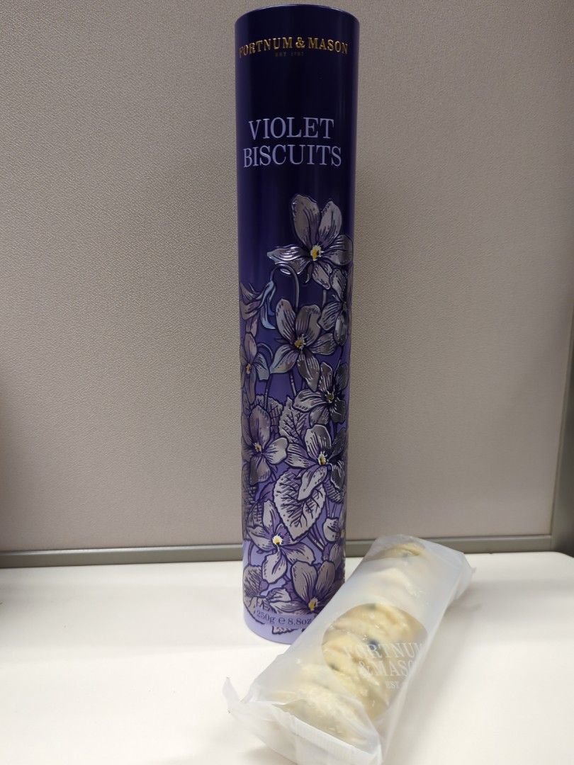 Fortnum and Mason Violet Biscuits - collect on weekdays only, Food ...