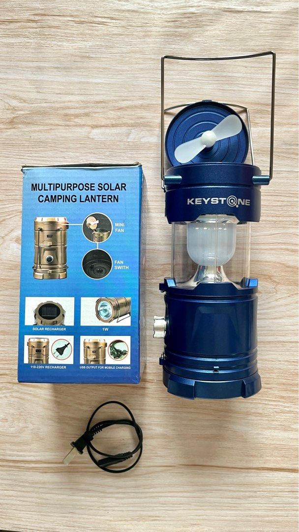 Freebie! Multipurpose Sorlar Camping Lantern on Carousell