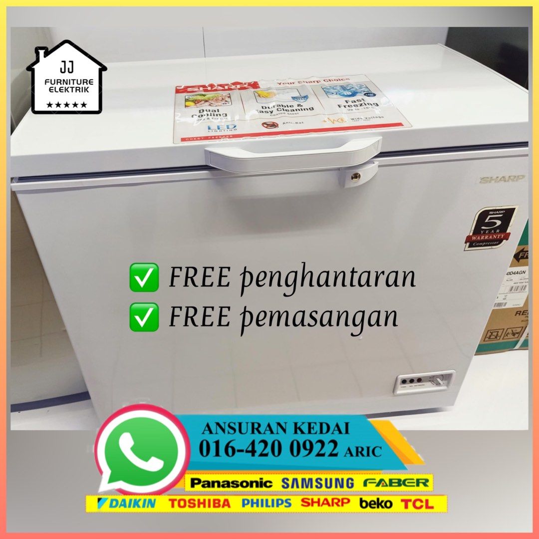 Freezer Ansuran Kedai, TV & Home Appliances, Kitchen Appliances ...