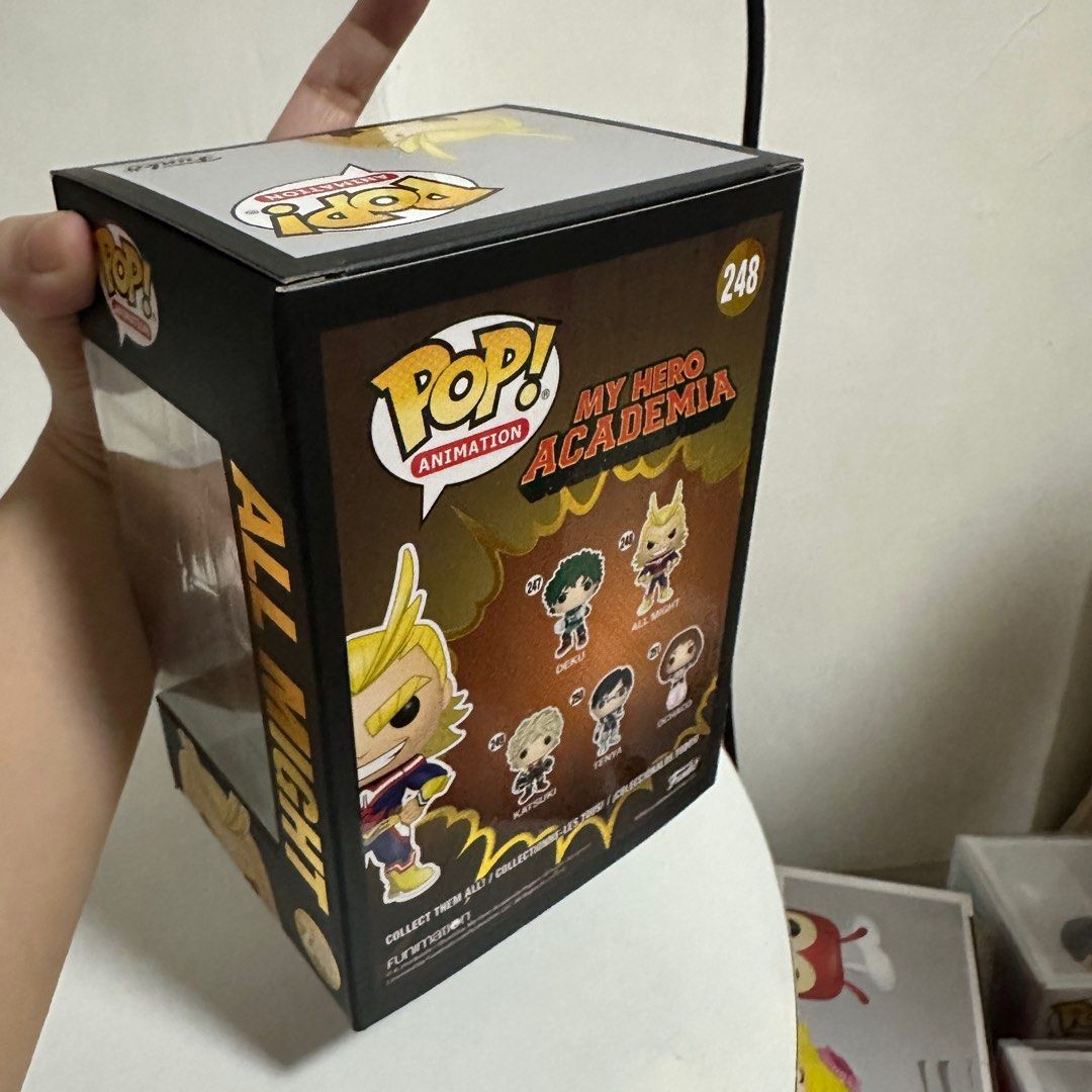 Funko Pop! 248 My Hero Academia All Might Chrome - Funimation Exclusive ...