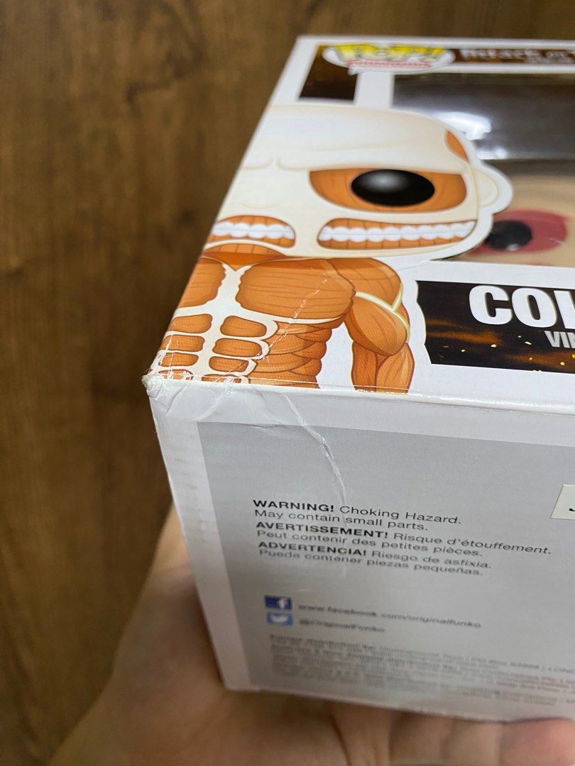 Funko Pop - Colossal Titan (Attack on Titan Anime), Hobbies & Toys ...