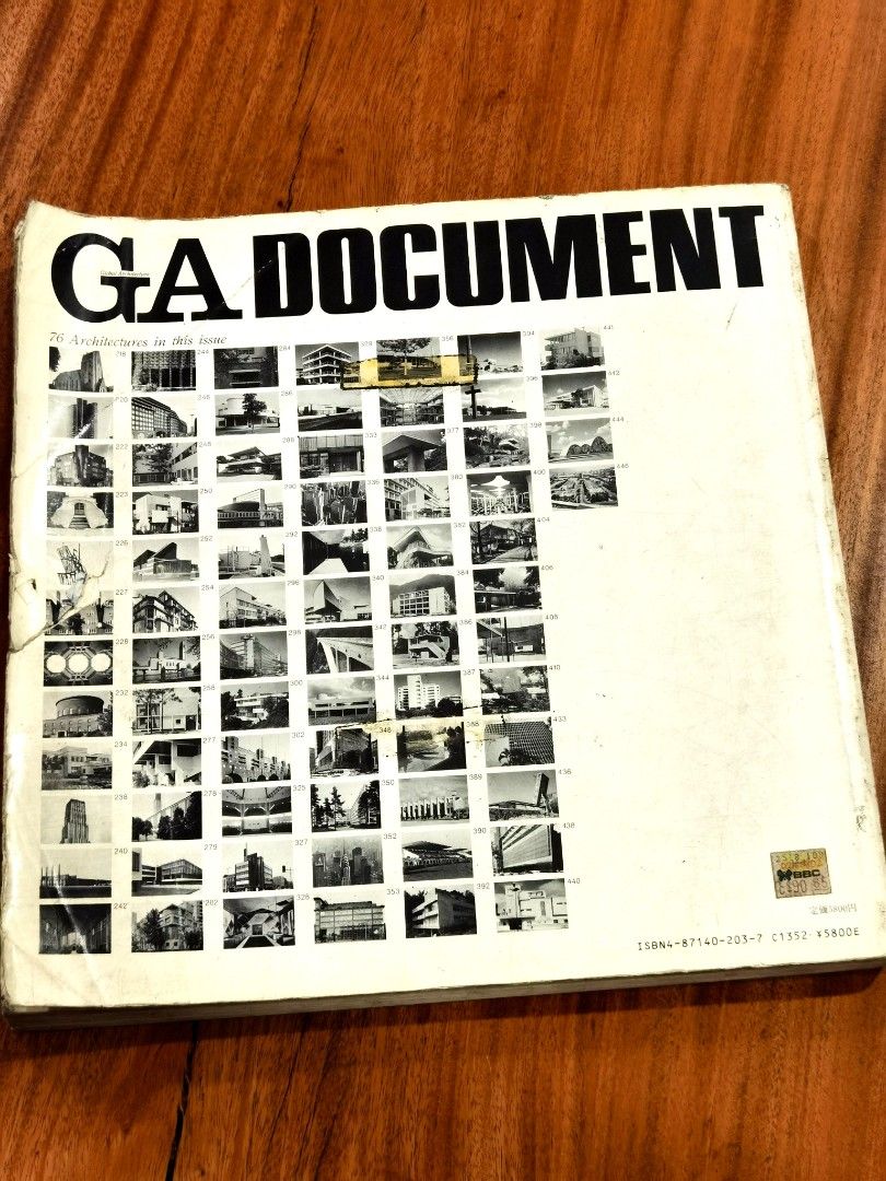 GA Document Special Issue 3 Modern Architecture 1920-1945 Building Art ...