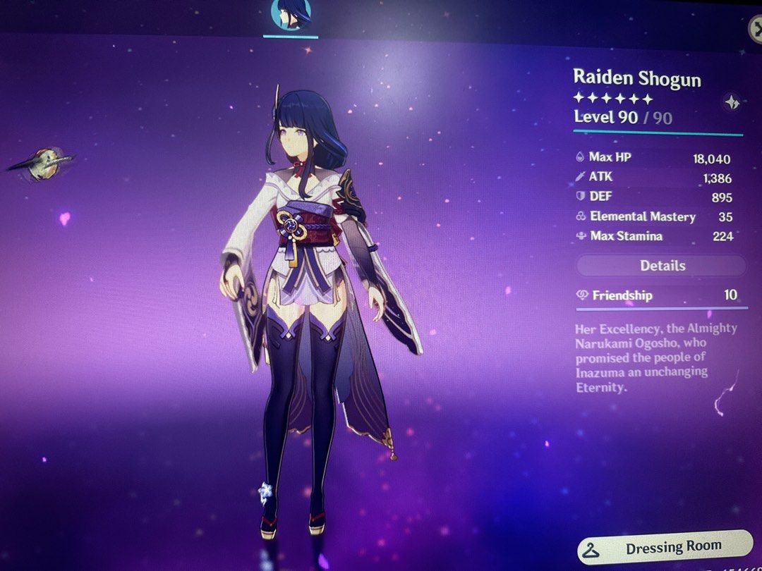 genshin impact ar 55 raiden shogun, yelan, nilou, kazuha, diluc, mona ...