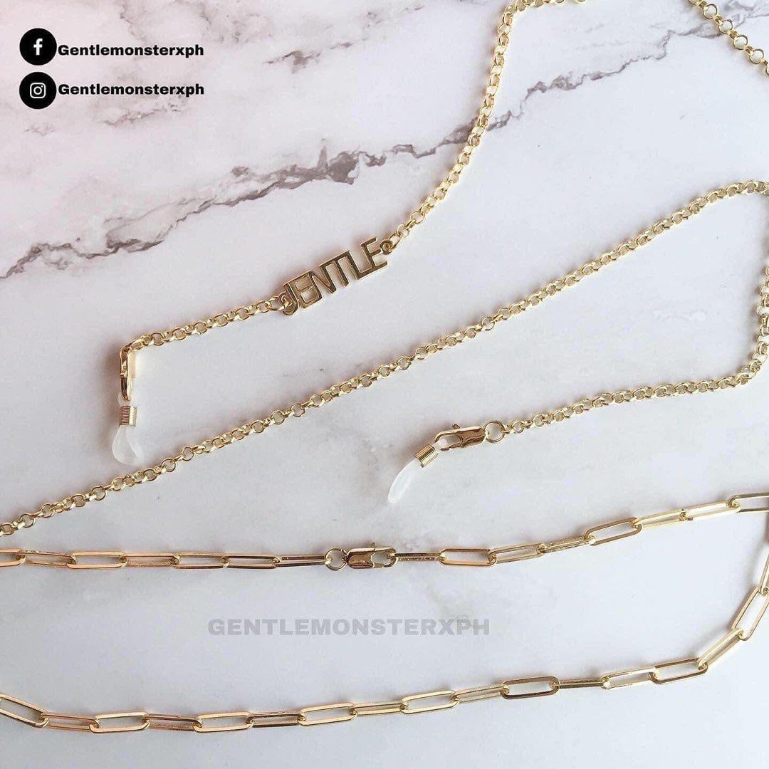 Gentle Monster Jentle Home Sunlight GD Chain only, Women's Fashion ...