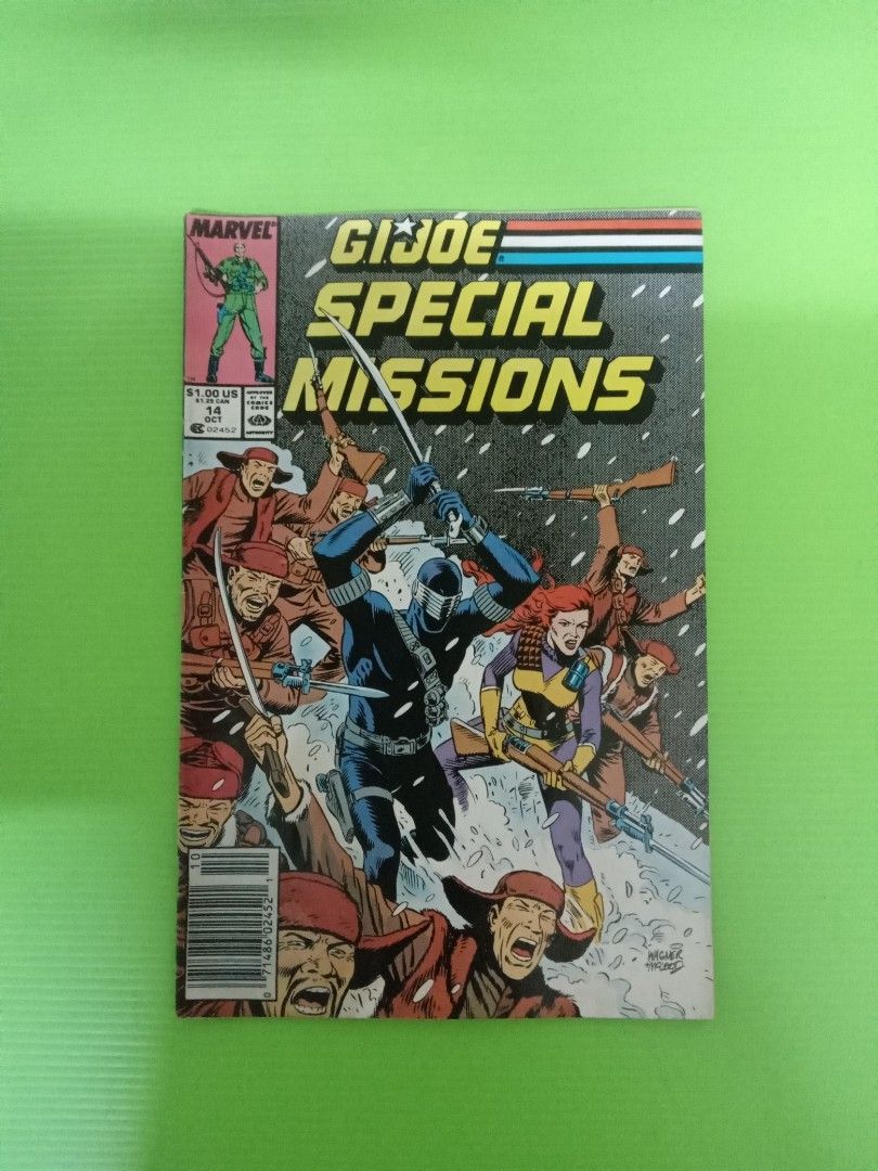 G.I.Joe: Special Missions #14 ( Ron Wagner - Cover Art ) Marvel Copper ...