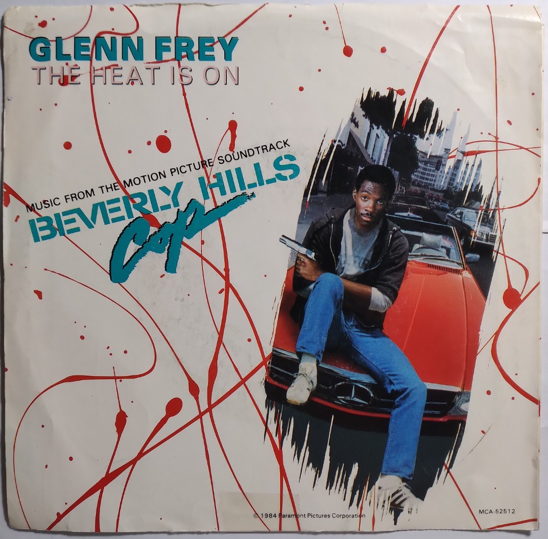 Glenn Frey || The Heat Is On Beverly Hills Cop OST MCA-52512 [Pop ...