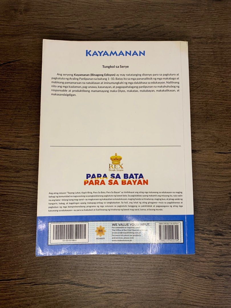 Grade 9 Kayamanan : Ekonomiks, Hobbies & Toys, Books & Magazines ...