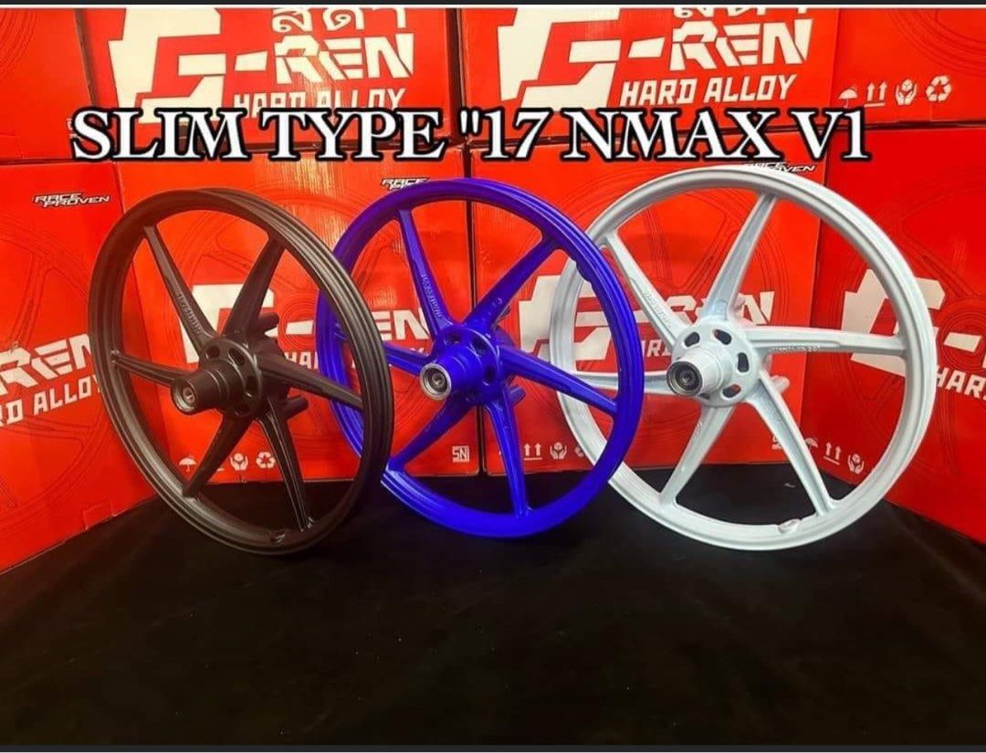 G-Ren/Gren Yamaha Nmax V1/V2 17inch, Motorcycles, Motorcycle Accessories on Carousell