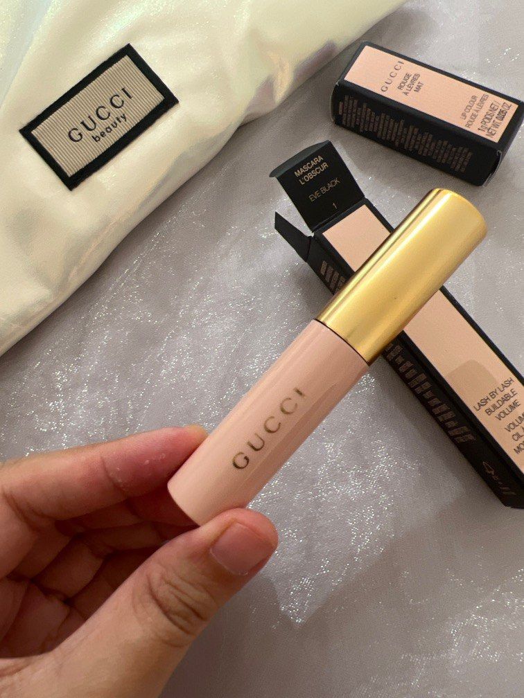 Gucci 4-Piece Beauty Set with Limited Edition Pouch, Beauty & Personal ...