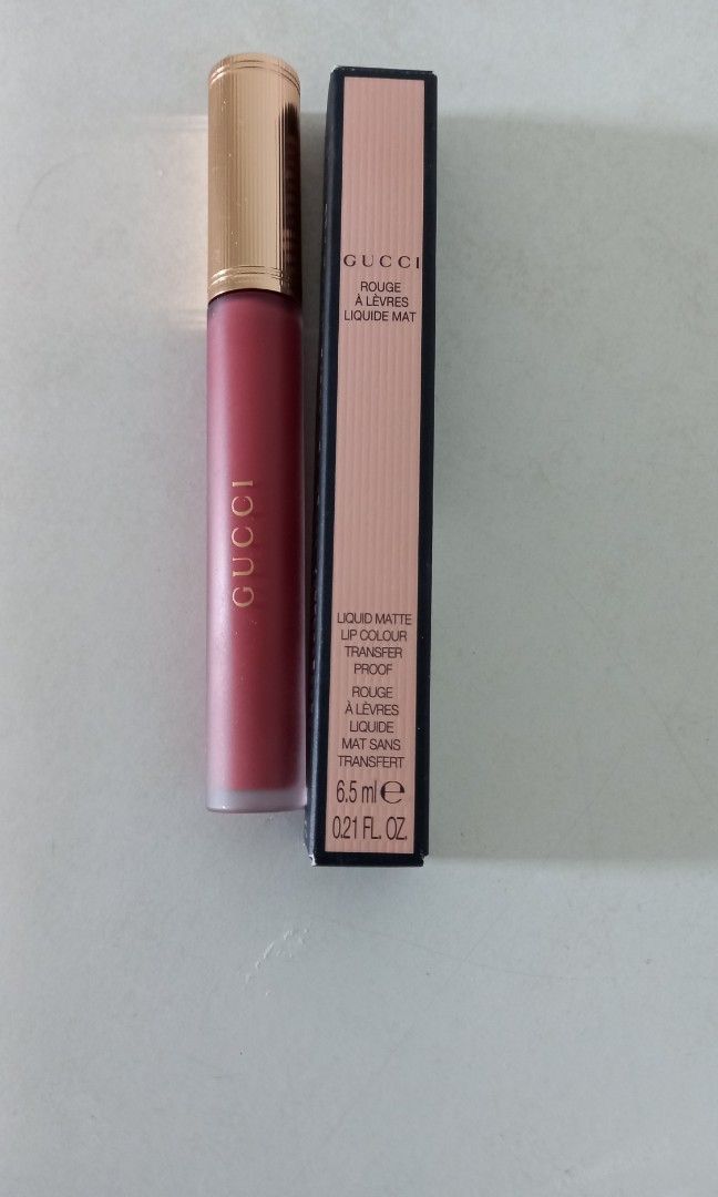 Gucci Liquid Matte transfer proof 203, Beauty & Personal Care, Face ...