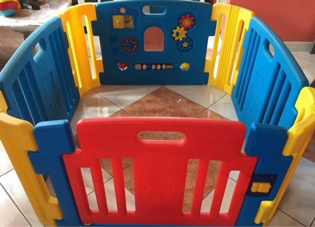Haenim baby playpen playyard 4 panels, Babies & Kids, Infant Playtime ...