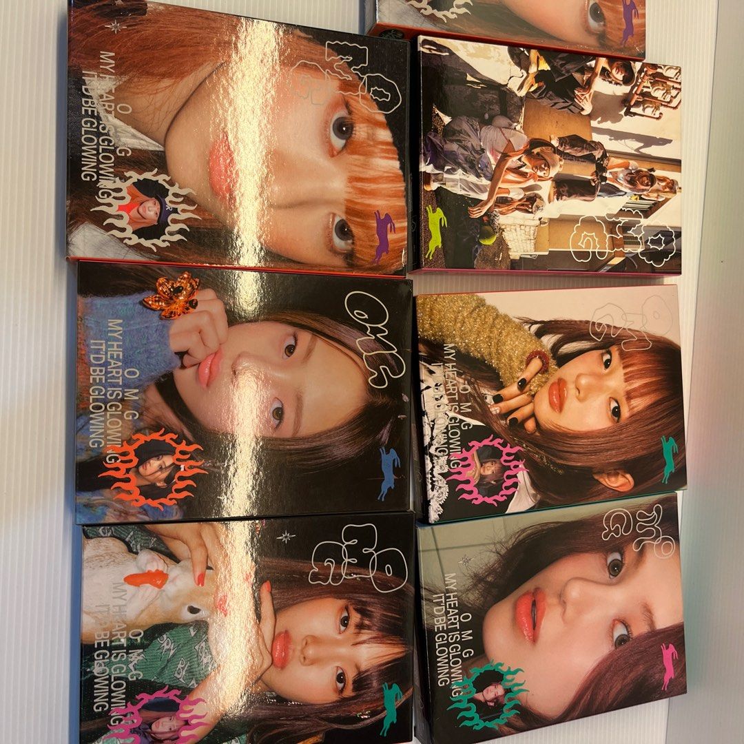 Haerin Sealed OMG album - ditto - with photocard - free 2 unsealed ...