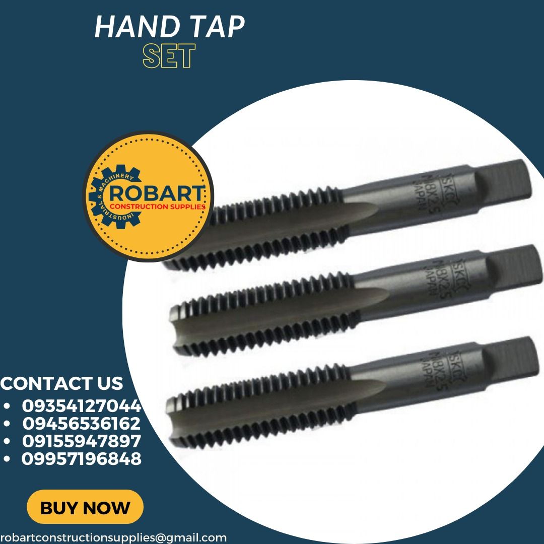 HAND TAP SET, Commercial & Industrial, Construction Tools & Equipment ...