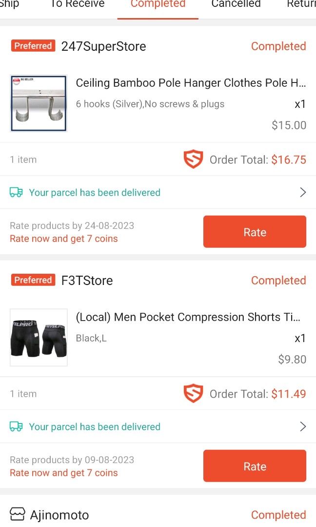 Hanger hock pole, Furniture & Home Living, Bathroom & Kitchen Fixtures ...