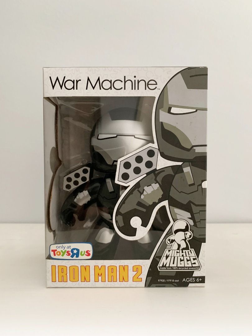 Hasbro Mighty Muggs Iron Man 2 Movie Wave - War Machine, Hobbies & Toys ...