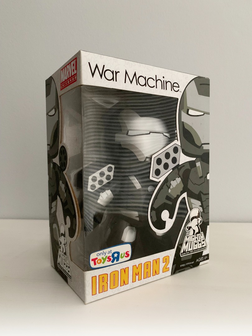 Hasbro Mighty Muggs Iron Man 2 Movie Wave - War Machine, Hobbies & Toys ...