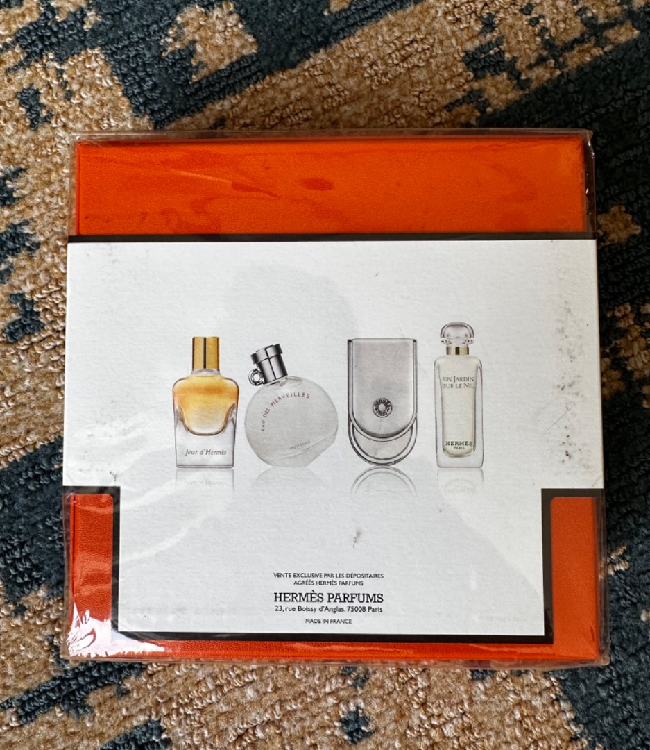 Hermes perfume gift box, Beauty & Personal Care, Fragrance & Deodorants ...