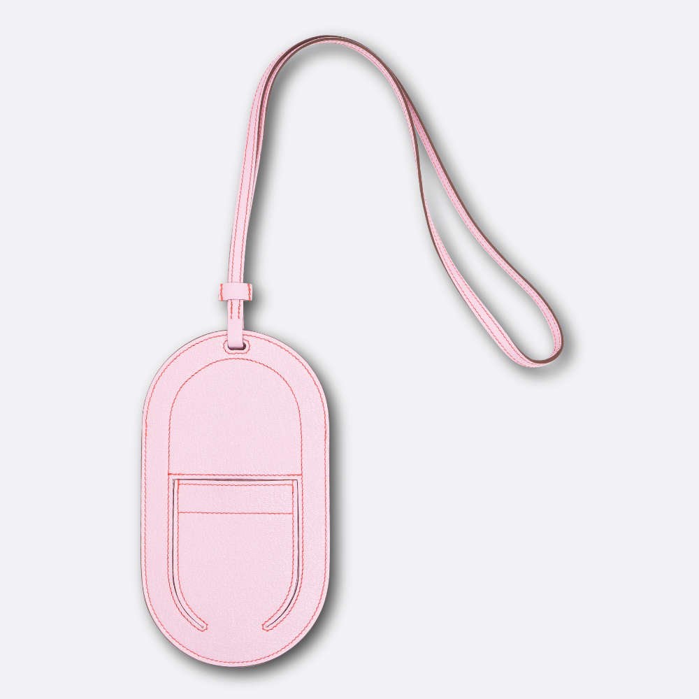 Hermes Telephone In The Loop To Go Cover PM Mauve Sylvestre Chevre ...