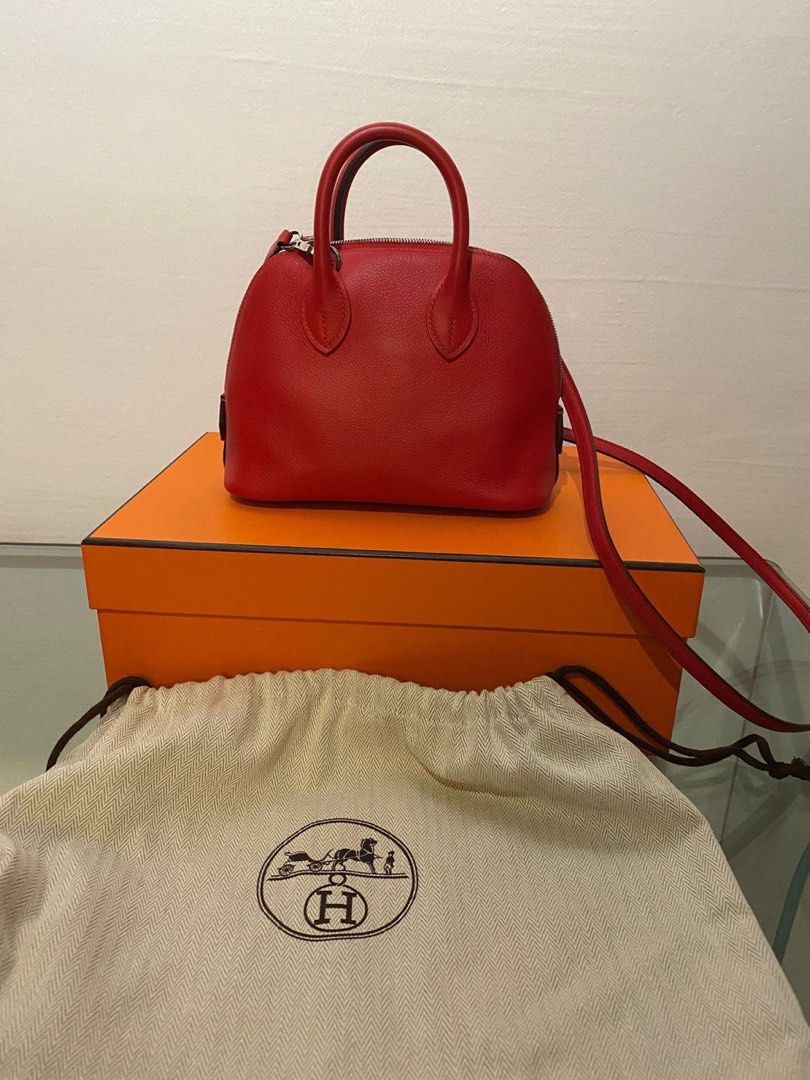 Hermès mini bolide limited edition, Luxury, Bags & Wallets on Carousell