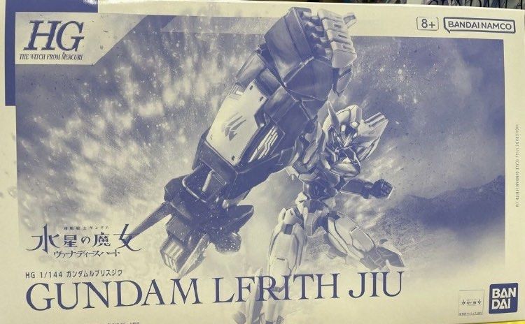 HG 魔靈 彩透 可換 魔靈 jiu gundam Lfrith jiu 高達 水星魔女 水星的魔女 水星之魔女 clear color ...