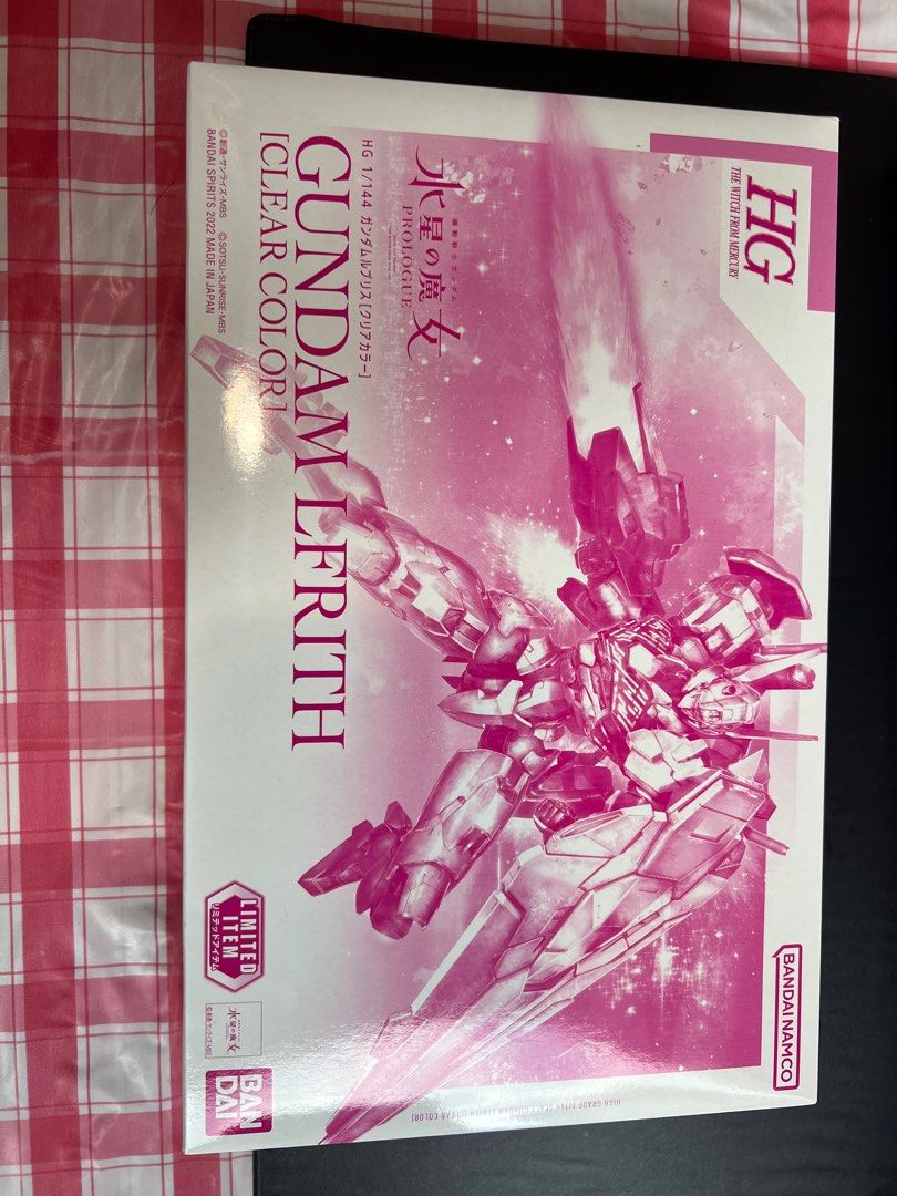 HG 魔靈高達 透明版 Gundam Lfrith Clear Color, 興趣及遊戲, 玩具 & 遊戲類 - Carousell