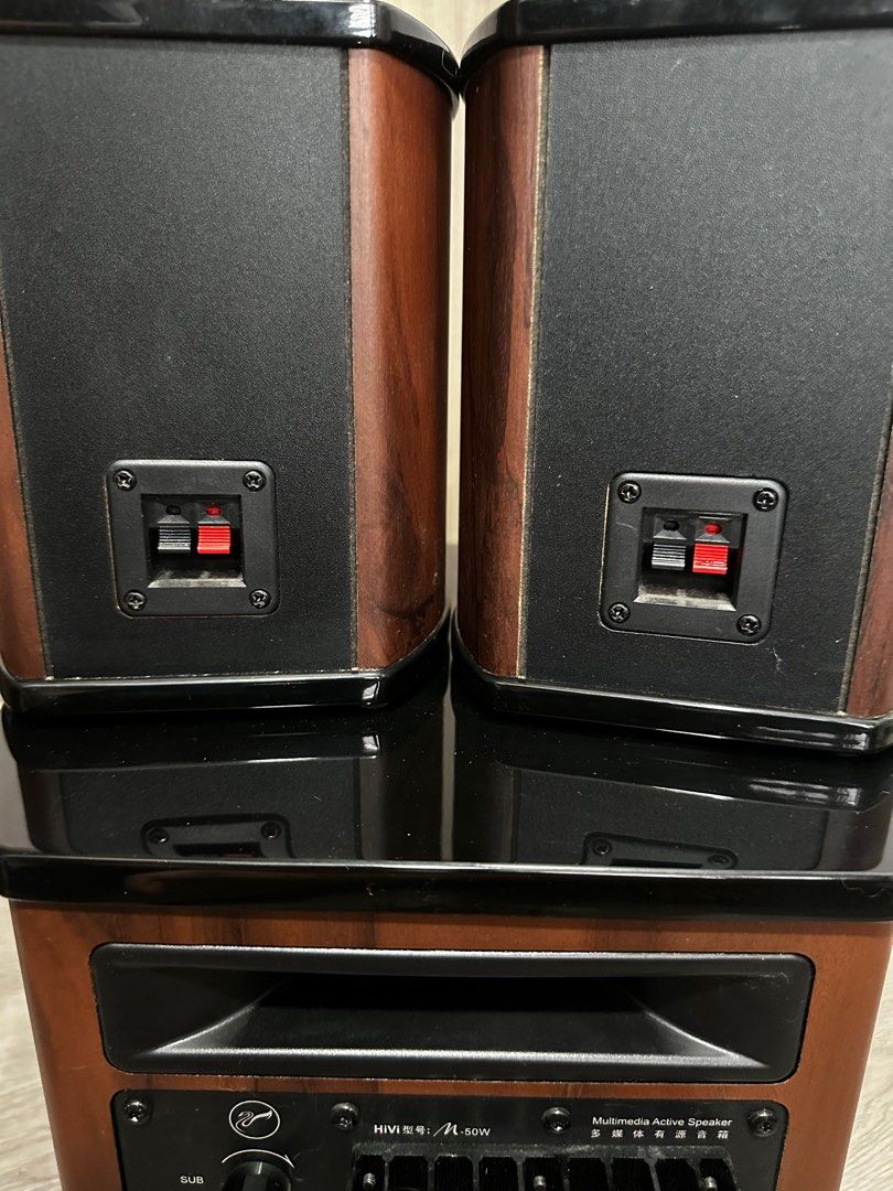 HiVi Swans M50w 2.1 Active Speakers, Audio, Soundbars, Speakers ...