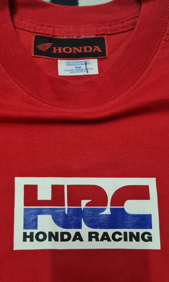 Honda Racing HRC official shirt, Men's Fashion, Activewear on Carousell