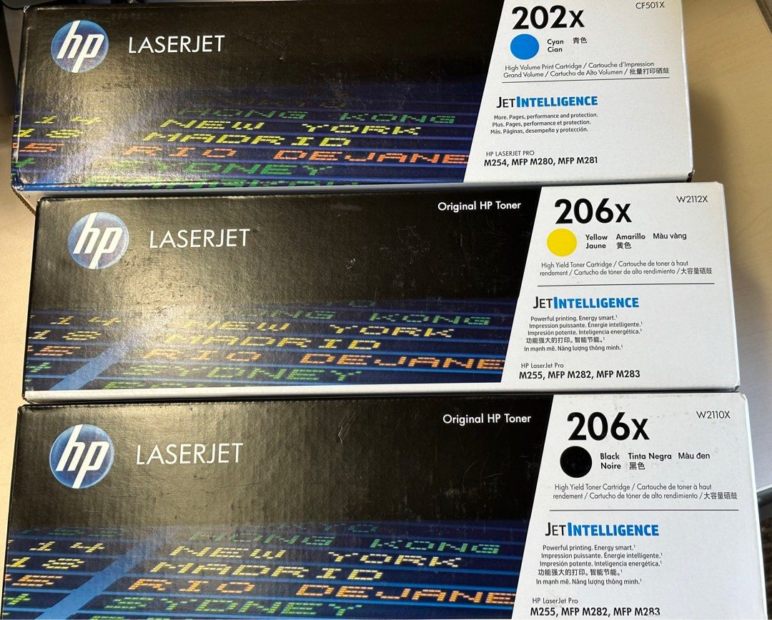 #HP 202X / 206X Original LaserJet Toner Cartridge #HP 206X / 202X 高打印量原 ...