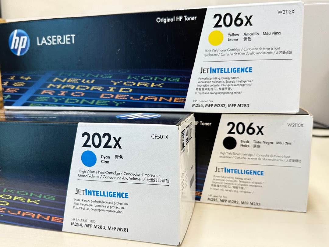 #HP 202X / 206X Original LaserJet Toner Cartridge #HP 206X / 202X 高打印量原 ...